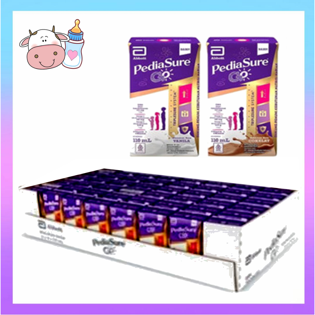 Jual Pediasure Go Coklat / Vanila Susu UHT isi 48 @ 110mL | Shopee Indonesia