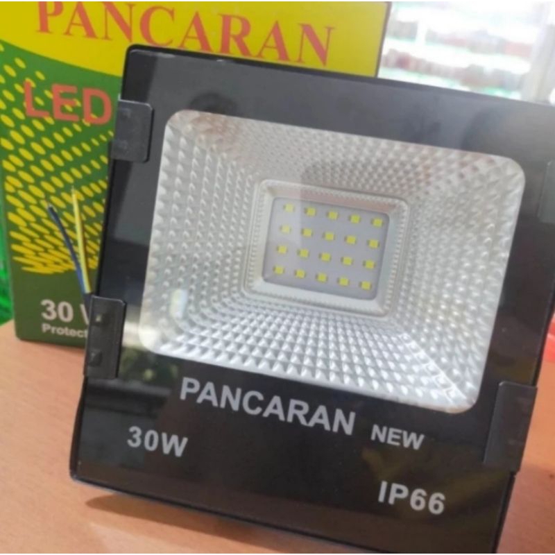 Jual Lampu Sorot Lampu Tembak Lampu Kap Sorot LED PANCARAN 30 Watt Indoor Outdoor | Shopee Indonesia