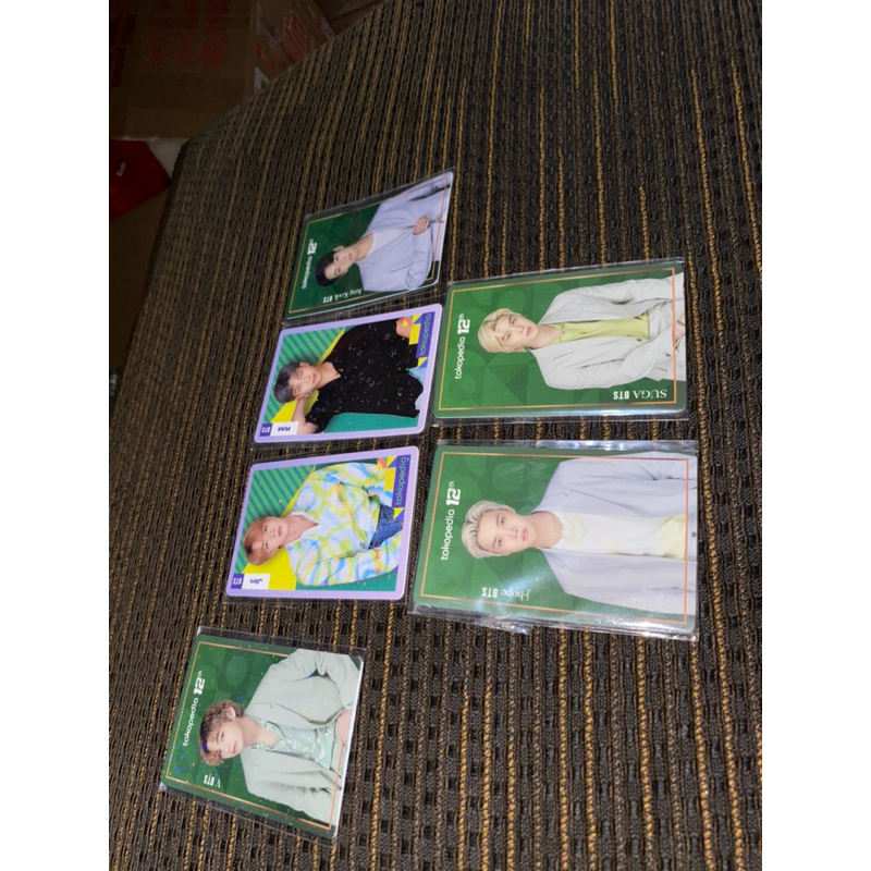 Jual [JUAL RUGI] OFFICIAL PHOTOCARD TOKO IJO X BTS (ALL MEMBER) | Shopee Indonesia