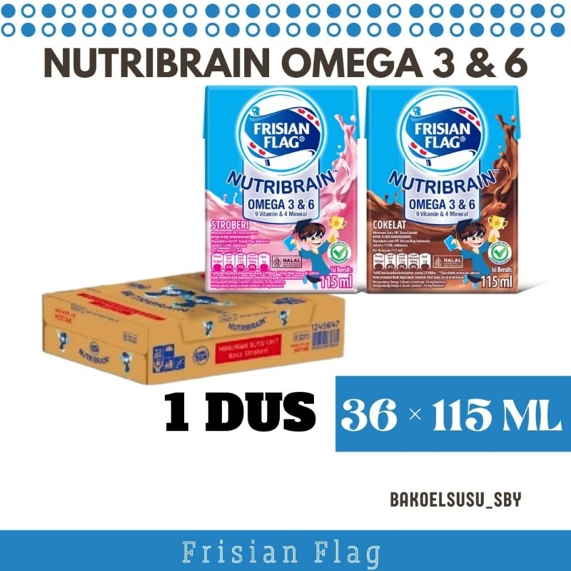 Jual Frisian Flag Omega 115 ml × 36 pcs (1 Karton) | Shopee Indonesia
