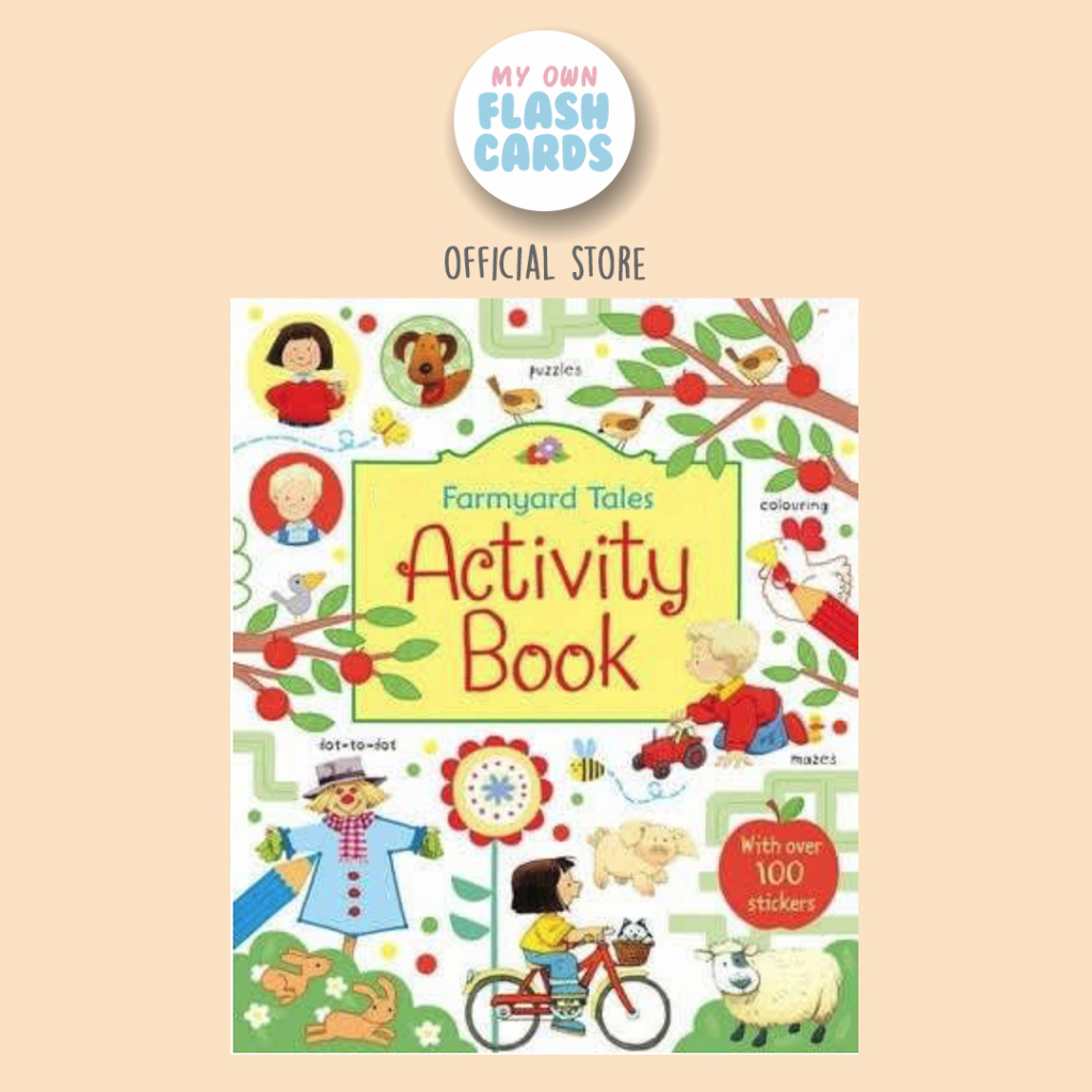 Jual Farmyard Tales Activity Book Buku Edukasi Impor Education Anak ...