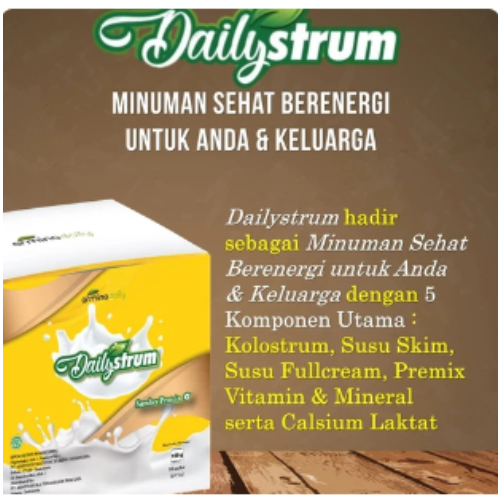 Jual Promo Susu Colostrum Daily Strum Original Asli | Shopee Indonesia