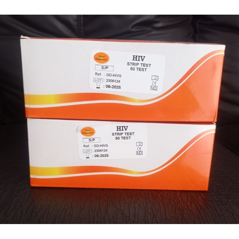 Jual Hiv Strip isi 50test Rapid Test HIV Strip Glory | Shopee Indonesia
