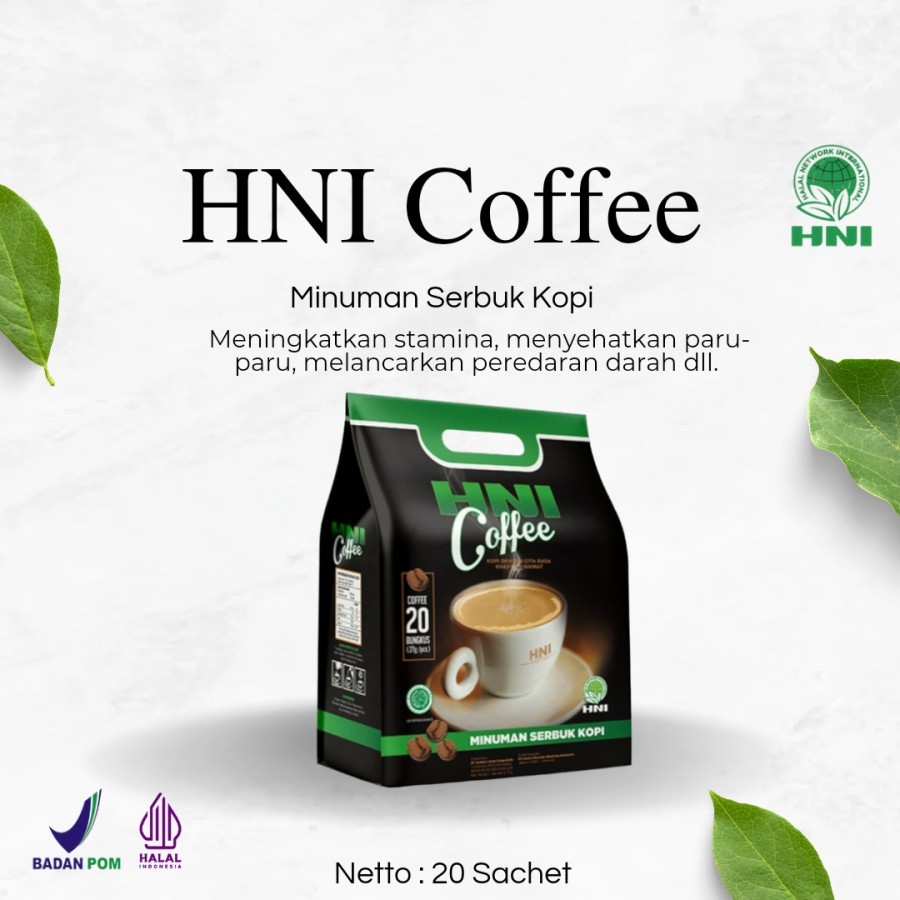Jual HNI COFFEE100% Garansi Asli Produk HNI HPAI | Shopee Indonesia