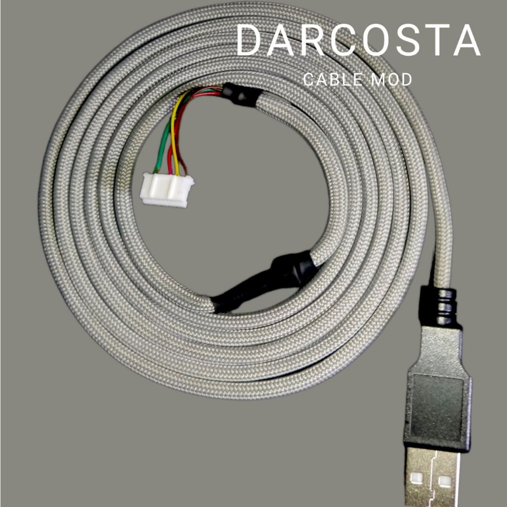 Jual Cable mouse replacement usb kabel mouse pengganti sleeve flexible ...