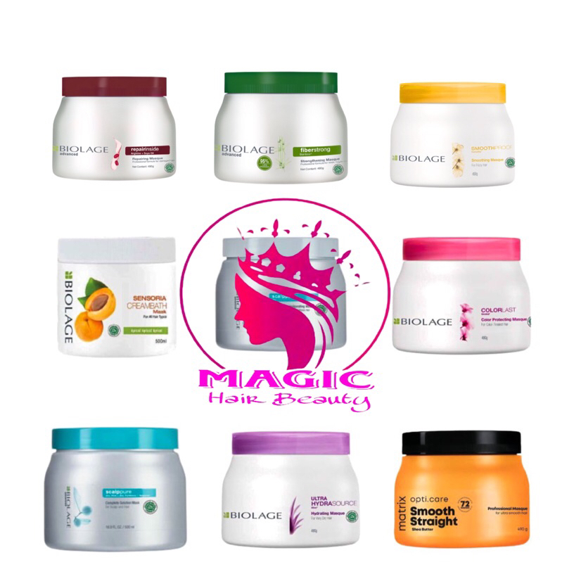 Jual MATRIX HAIR MASK CREAMBATH TREATMENT SERIES 500gr | Shopee Indonesia
