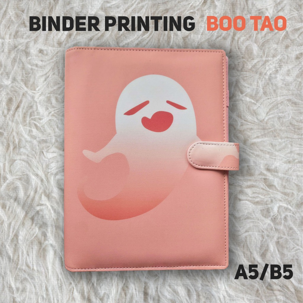Jual BINDER PRINTING GENSHIN BOO TAO A5/B5 | Shopee Indonesia