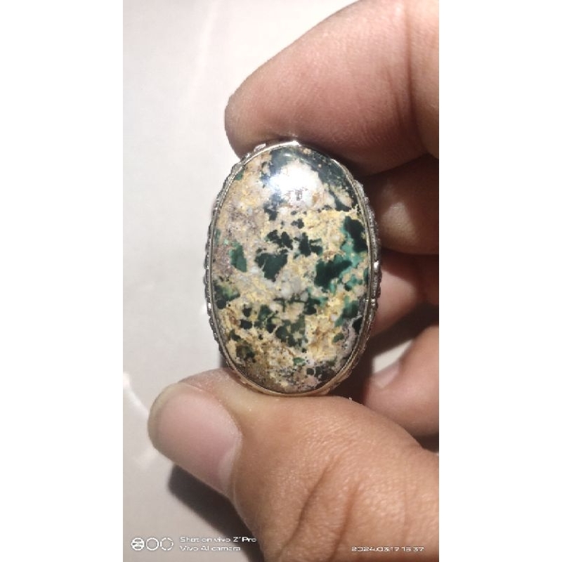 Jual pirus persia deep green urat emas | Shopee Indonesia