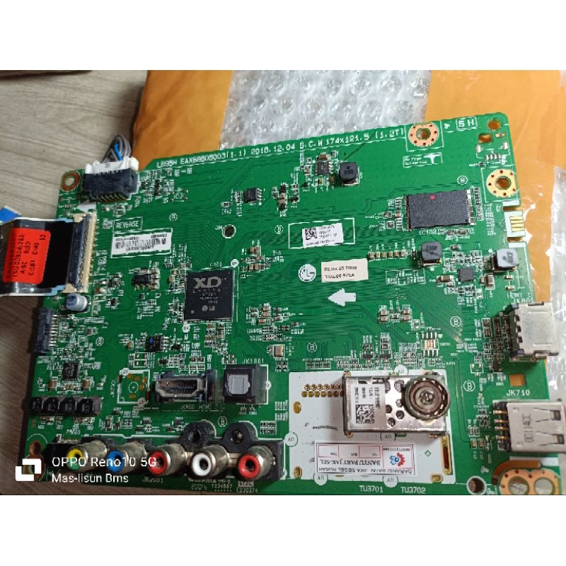 Jual LG 43LM5500PTA TV LED MAINBOARD MOTHERBOARD MB MOBO MODUL TV | Shopee Indonesia