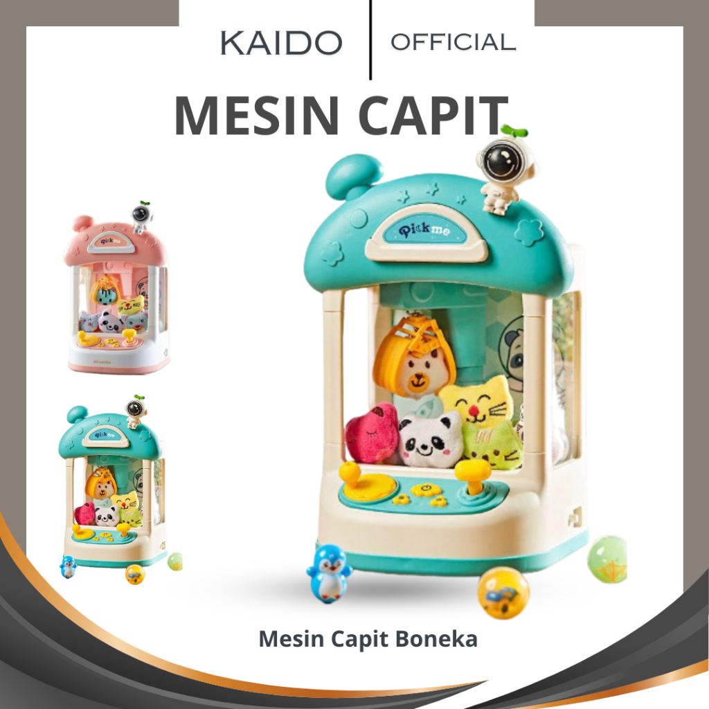 Jual Mainan Anak Mesin Capit Boneka Machine Spaceman Doll Mainan Capit ...
