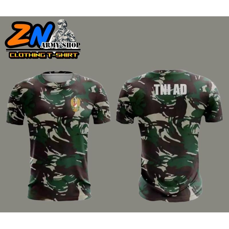 Jual kaos Jersey Olahraga DORENG TNI Loreng TNI AD dan celananya nyaman Dipakai bisa COD ...