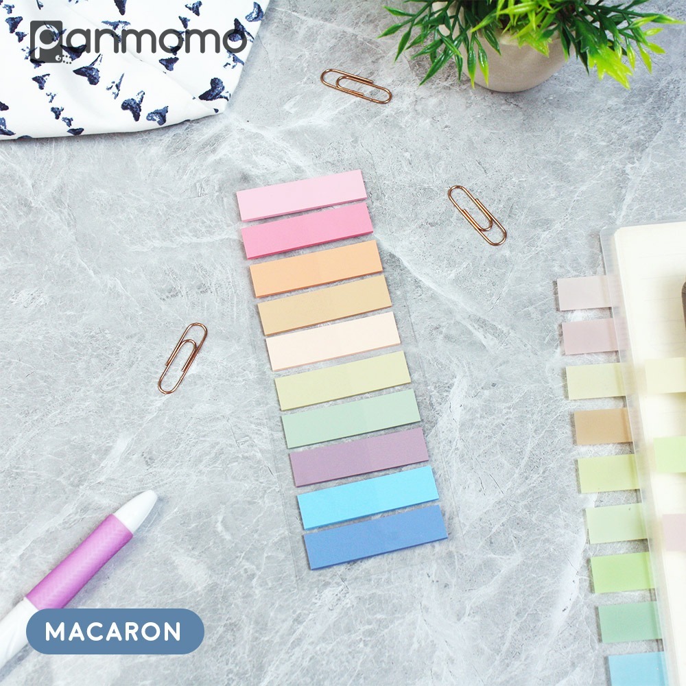 Jual Panmomo 10 Colorful Index Page Markers - Penanda Halaman | Shopee ...