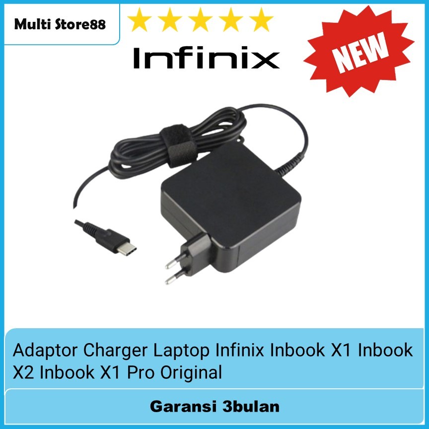 Jual Adaptor Charger Laptop Infinix Inbook X1 Inbook X2 Inbook X1 Pro ...