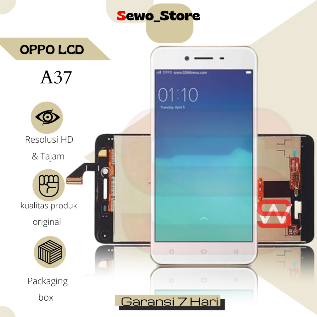 Jual LCD TOUCHSCREEN OPPO A37 / NEO 9 / A37F - LCD OPPO NEO 9 ORIGINAL ...
