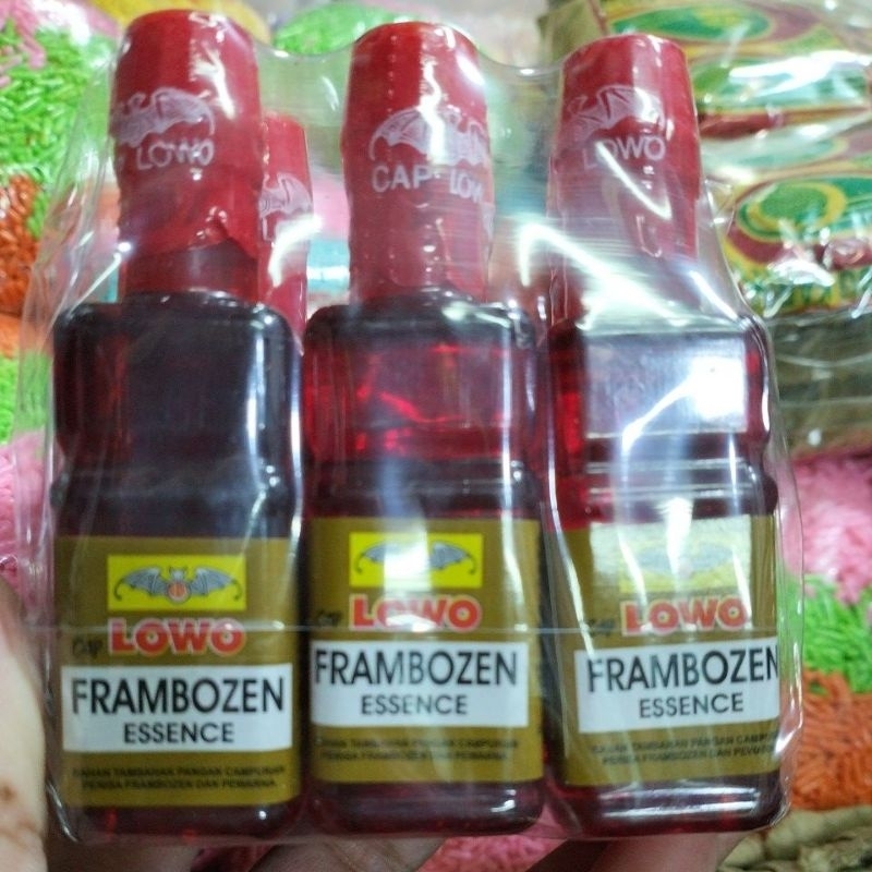 Jual frambozen essence cap lowo isi 6 botol | Shopee Indonesia