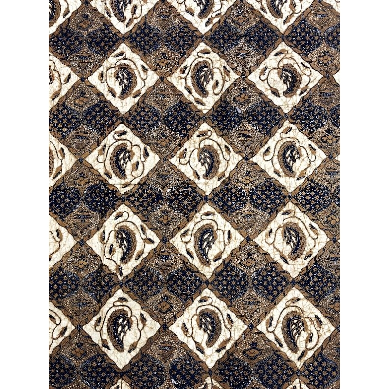 Jual Kain Batik Lawas Tulis Sogan Solo Motif Kraton SidoMukti | Shopee ...