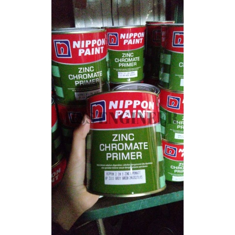 Jual Cat Dasar Besi Meni Anti Karat Zinc Chromate Primer 1 Kg | Shopee ...