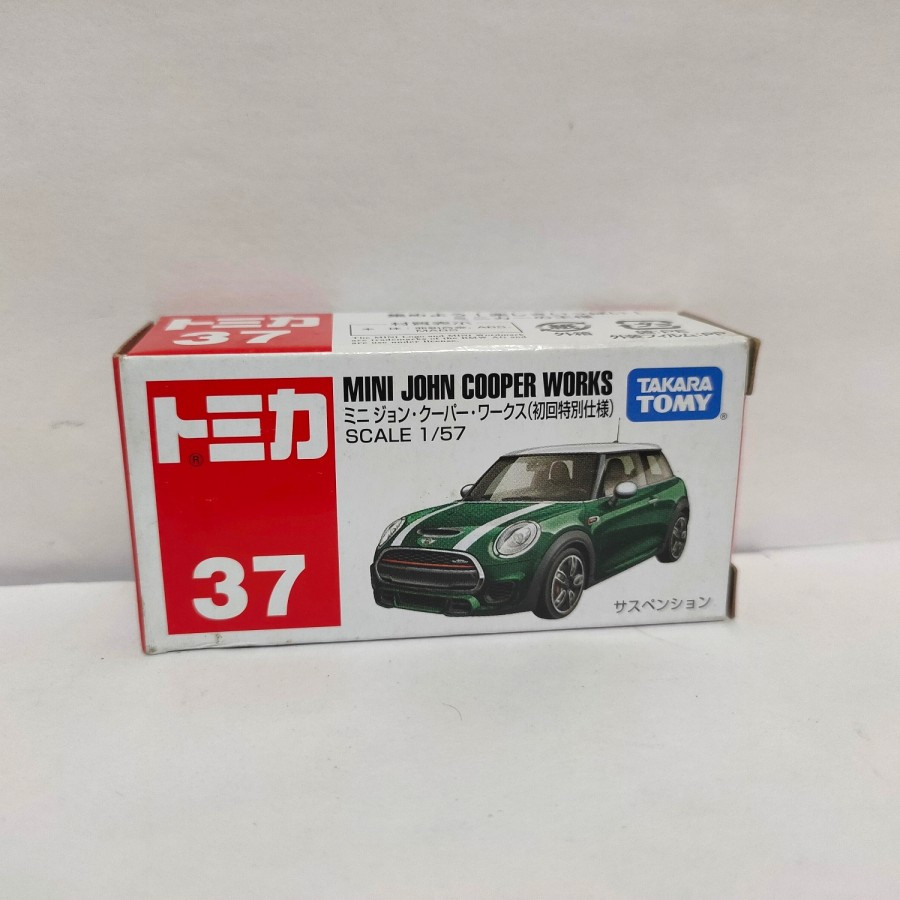 Jual Tomica No 37 Mini John Cooper works Diecast mobil Takara tomy ...