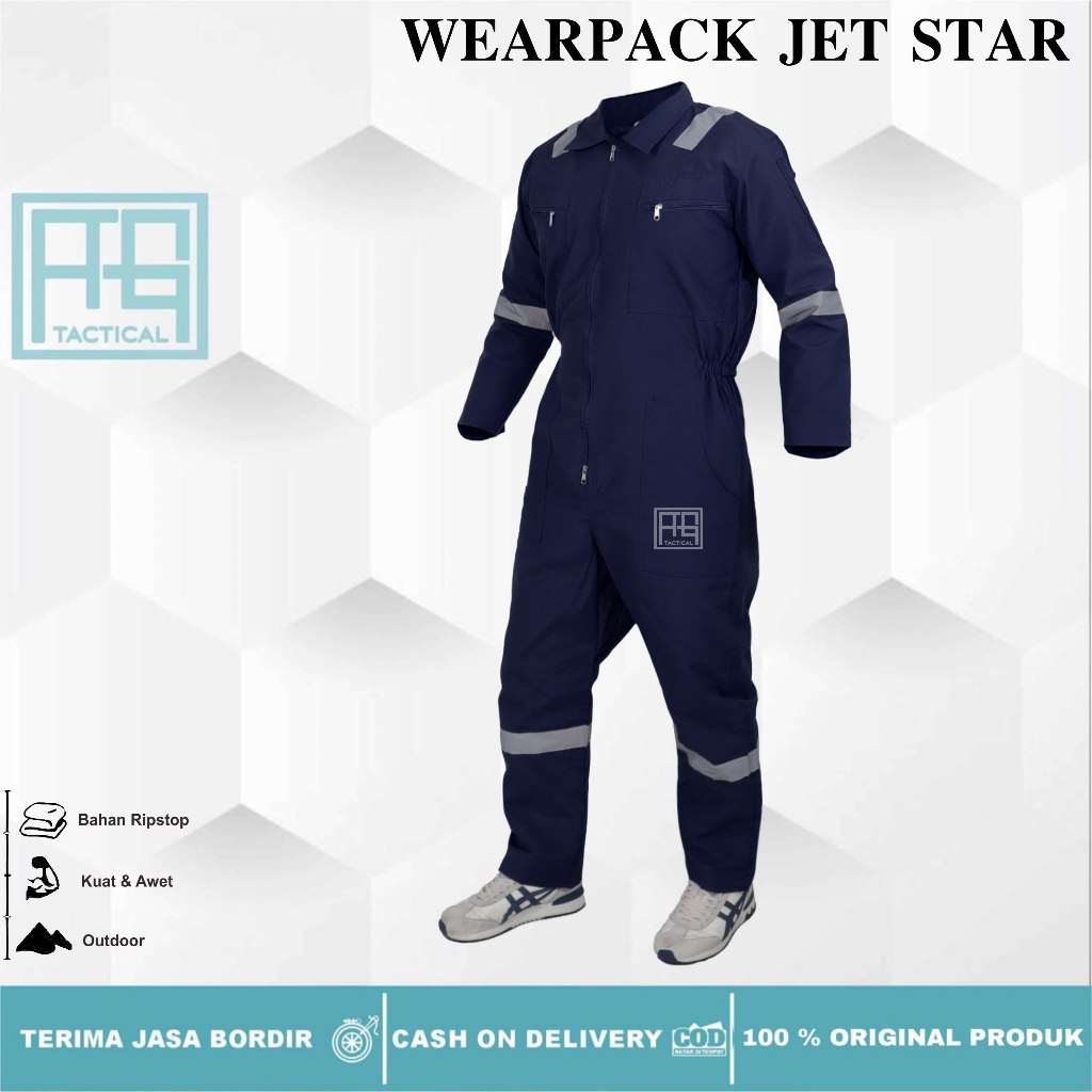 Jual Wearpack Katelpak Safety Skotlet Baju Kerja Proyek Seragam Safety ...