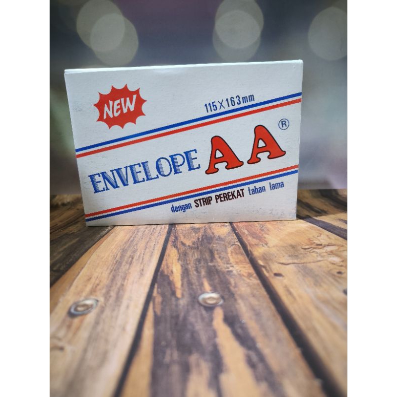 Jual Amplop AA No.110 polos dengan perekat(115x163mm) | Shopee Indonesia