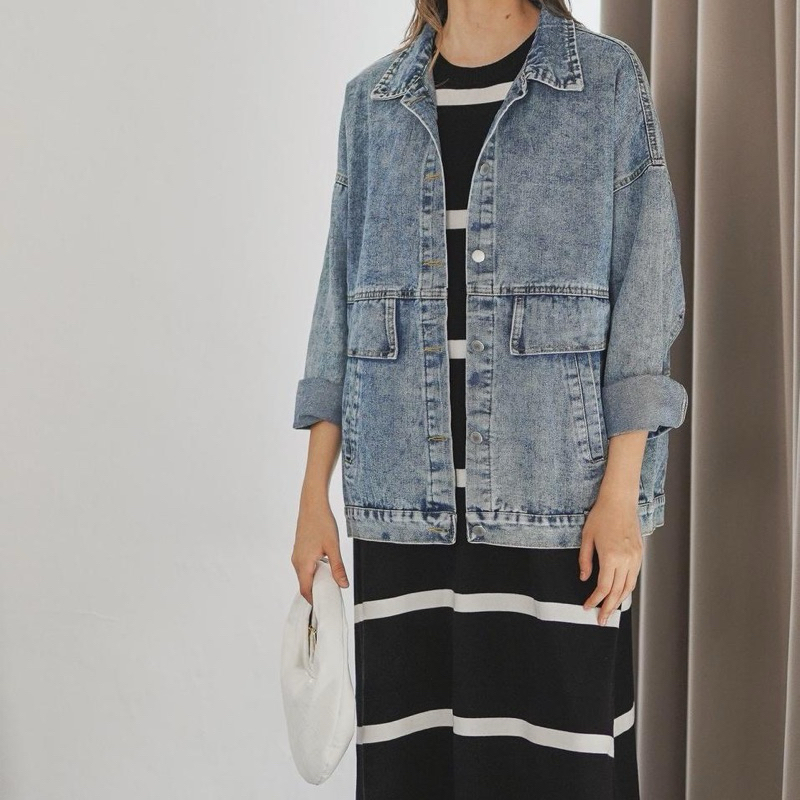 Jual Jacket Denim Oversize (Reject) | Shopee Indonesia Jual Jacket Denim Oversize (Reject) | Shopee Indonesia