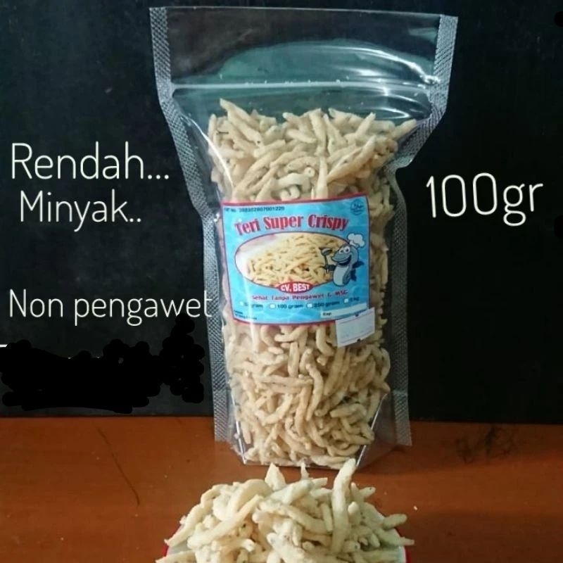 Jual Teri crispy Super 100gr Teri nasi super crispy Teri medan super ...