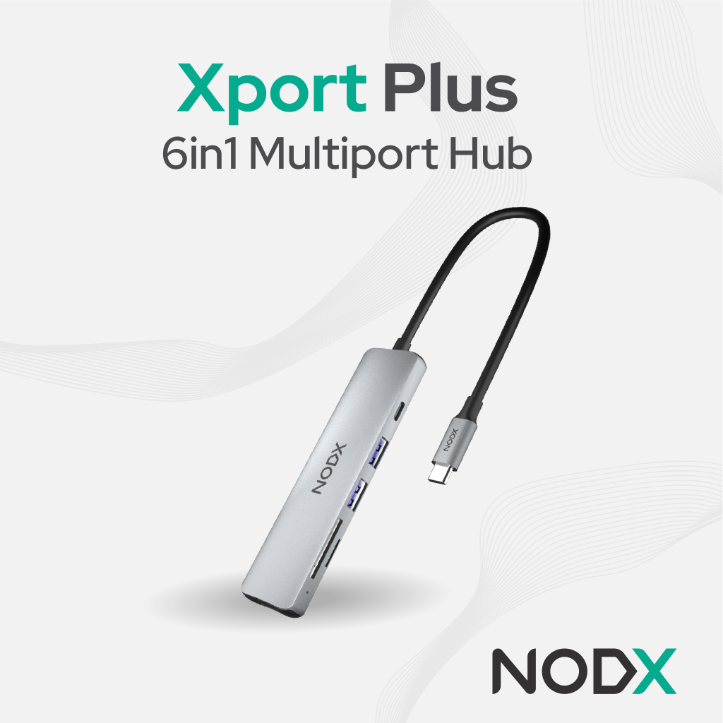 Jual NODX Xport Plus 6in1 Multifunction Hub | Shopee Indonesia