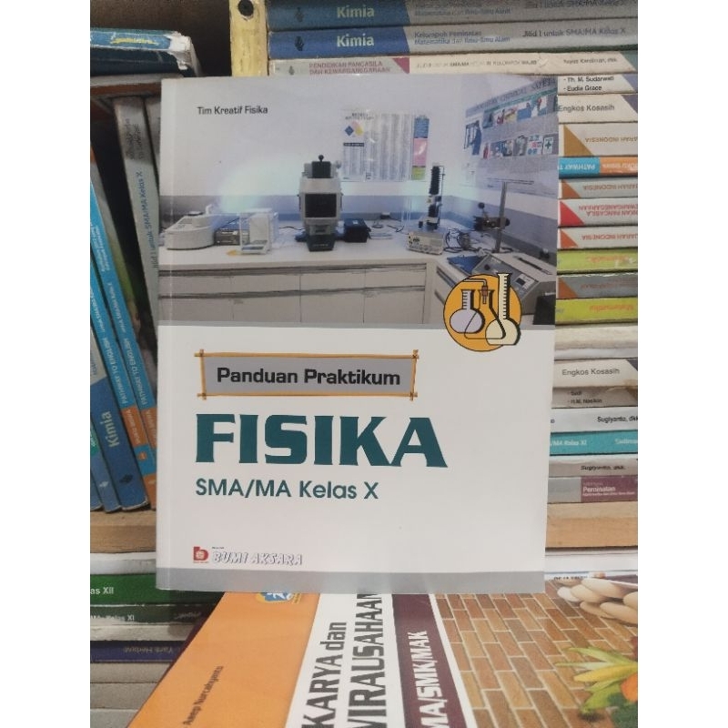 Jual buku panduan praktikum fisika kelas 10/X/1, 11/XI/2, 12/XII/3 sma ma bumi aksara | Shopee ...