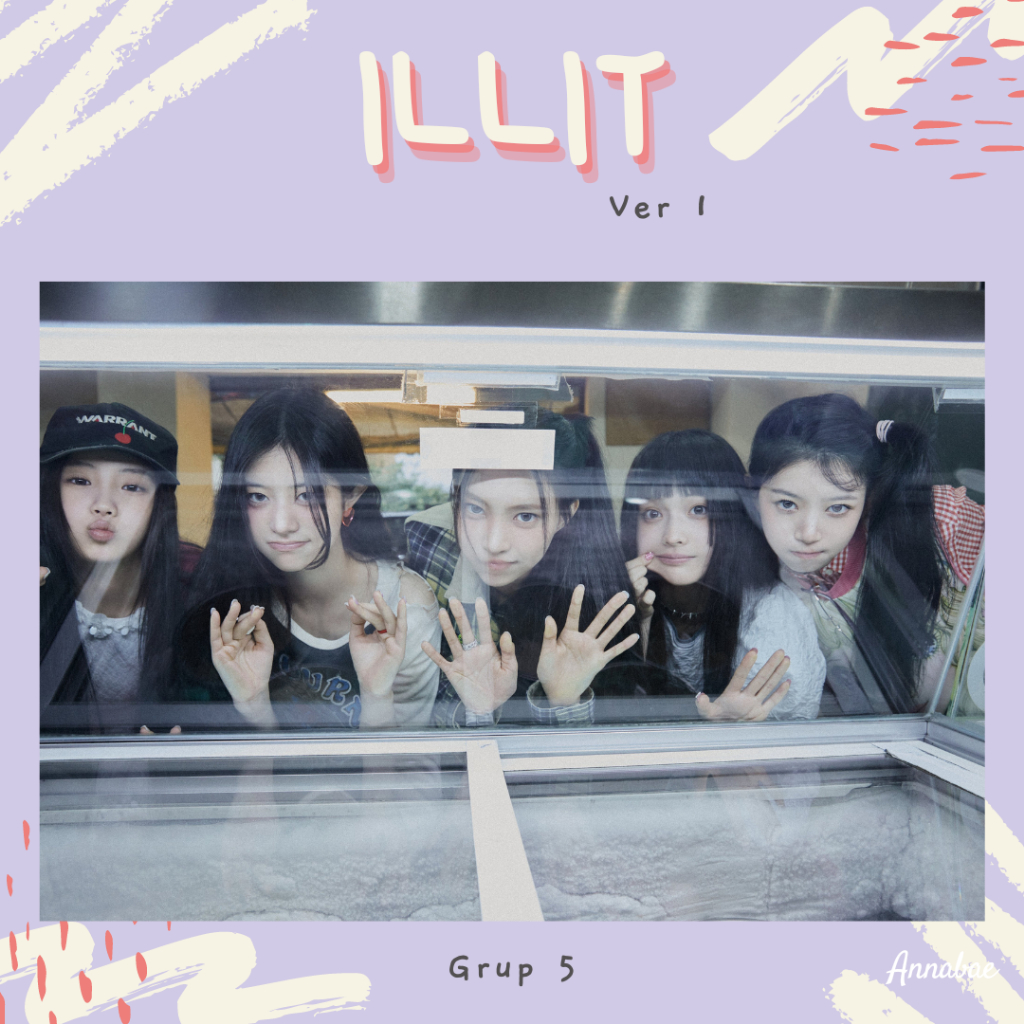 Jual Poster ILLIT Super Real Me Ver 1 (PART 2) | Shopee Indonesia