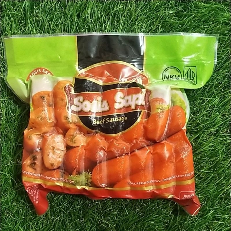 Jual Yona sosis sapi cocktail merah 450gr / premium sausage | Shopee ...
