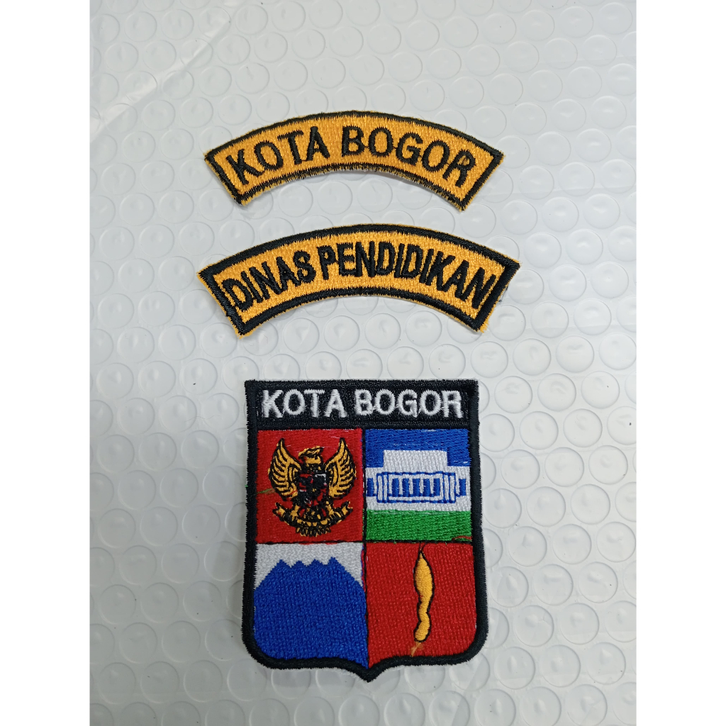 Jual SATU SET ATRIBUT BORDIR PNS KOTA BOGOR*DAPAT 3BH DINAS PENDIDIKAN+ ...