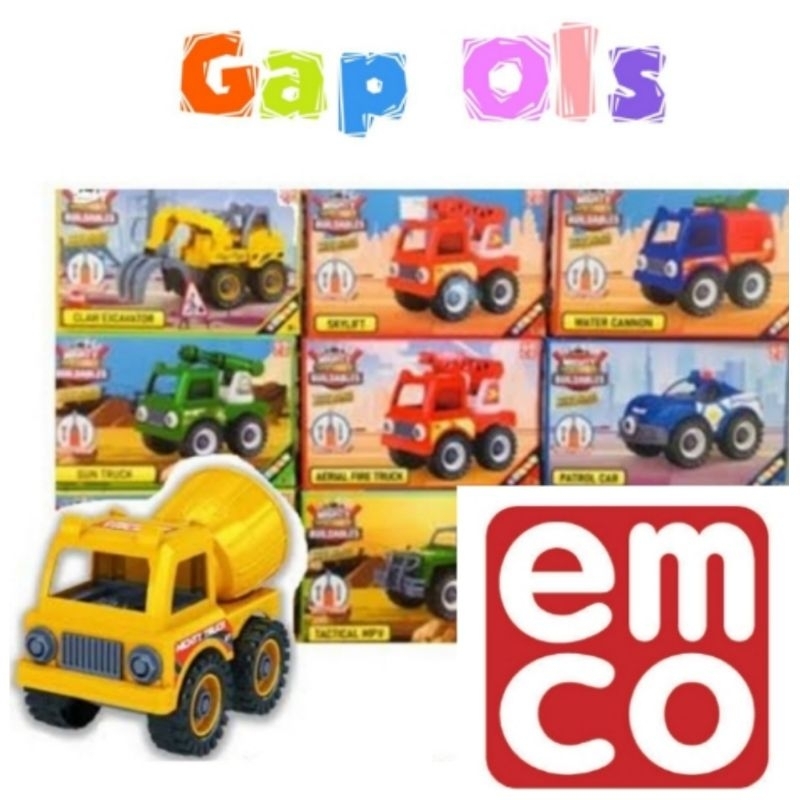 Jual EMCO Mighty Machines Buildables | Shopee Indonesia
