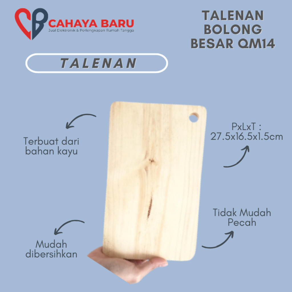 Jual TALENAN BOLONG BESAR QM14 | Shopee Indonesia