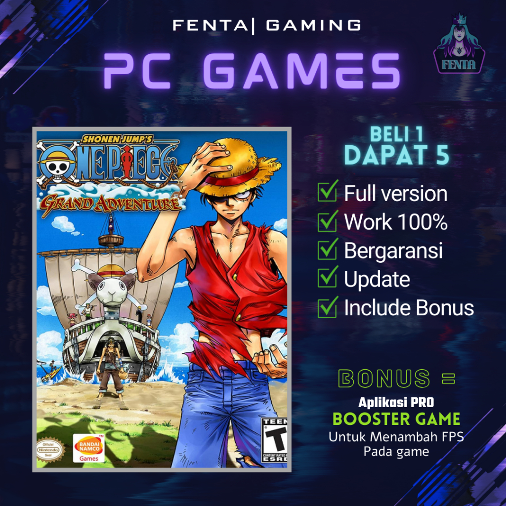 Jual ONE PIECE GRAND ADVENTURE - GAME PC - GAME LAPTOP | Shopee Indonesia
