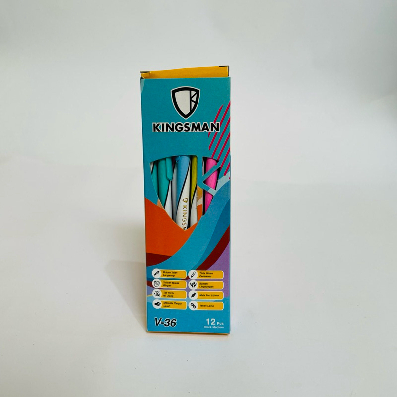 Jual Kingsman Pena V 36 Pen (1 Lusin) | Shopee Indonesia