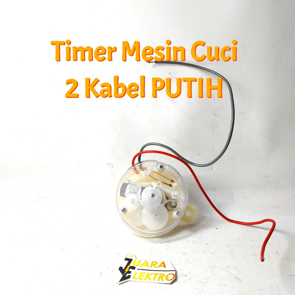 Jual Timer Mesin Cuci 2 Kabel (HITAM / PUTIH) | Timer Pengering / Spin ...