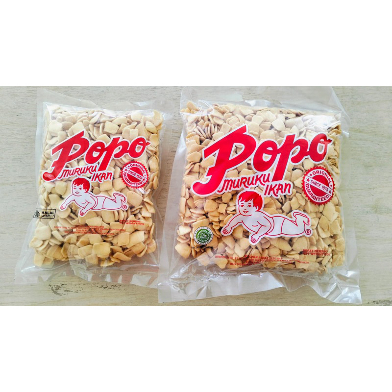 Jual popo muruku ikan 400gr dan 800gr kerupuk ikan | Shopee Indonesia