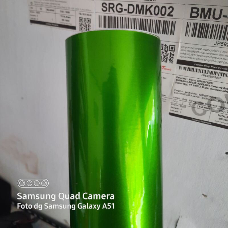 Jual STIKER SKOTLET ABU GREY METALIK CANDY GLOSSY / STICKER SCOTLET ...