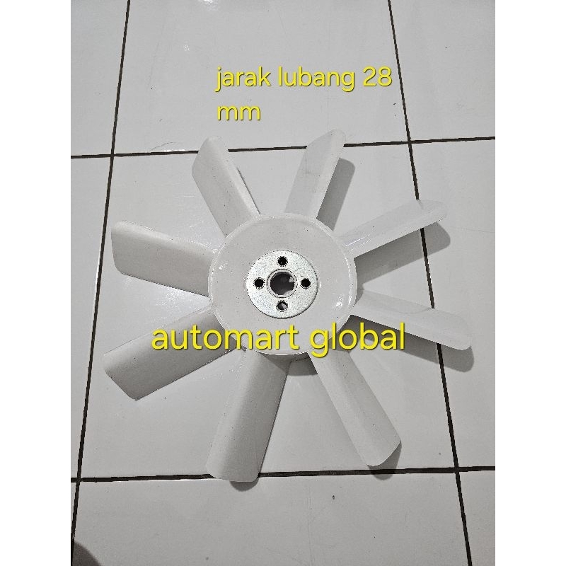 Jual Kipas radiator Toyota hardtop 2f colt diesel betok t210 41cm ...