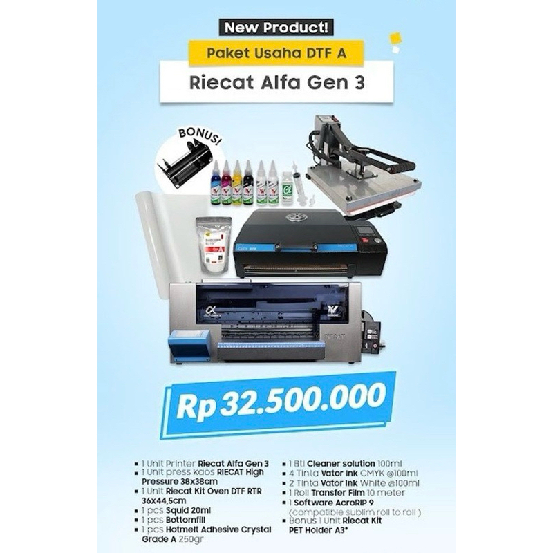 Jual RIECAT ALFA DTF GEN 3 FULLSET | Shopee Indonesia