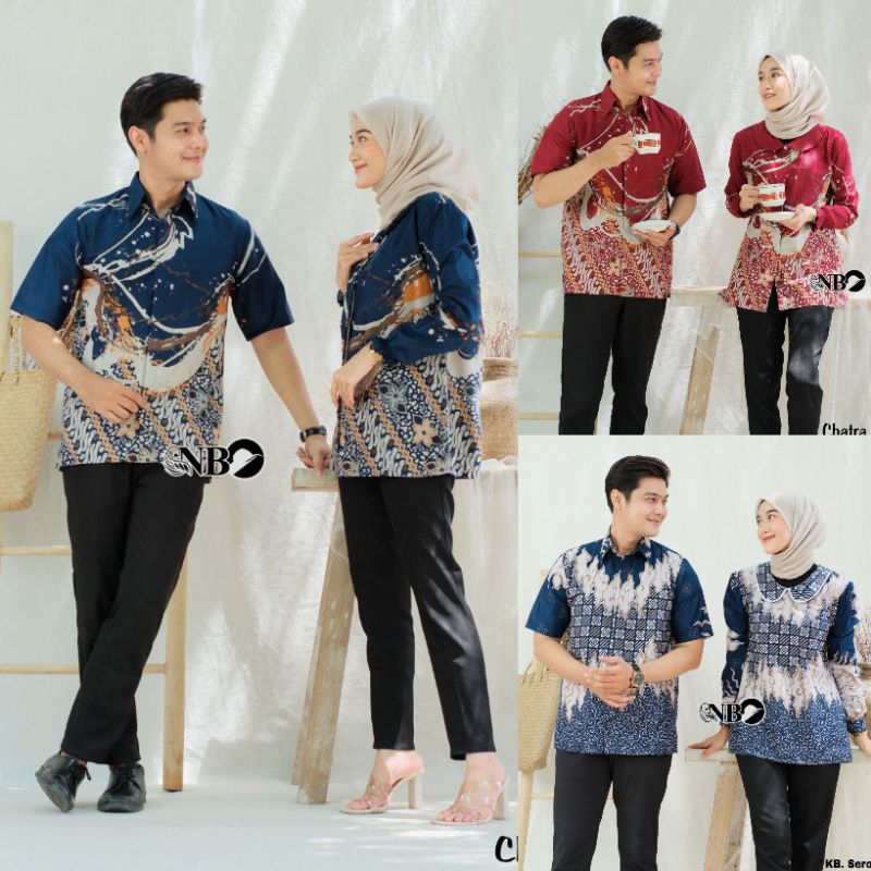 Jual Batik Couple | Batik Couple Modern | Baju Batik Couple | Batik Tunik Couple | Shopee Indonesia