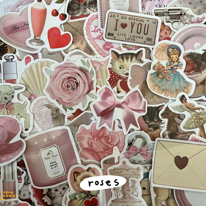 Jual COQUETTE STICKER PACK (ISI 60 STICKER) | Shopee Indonesia