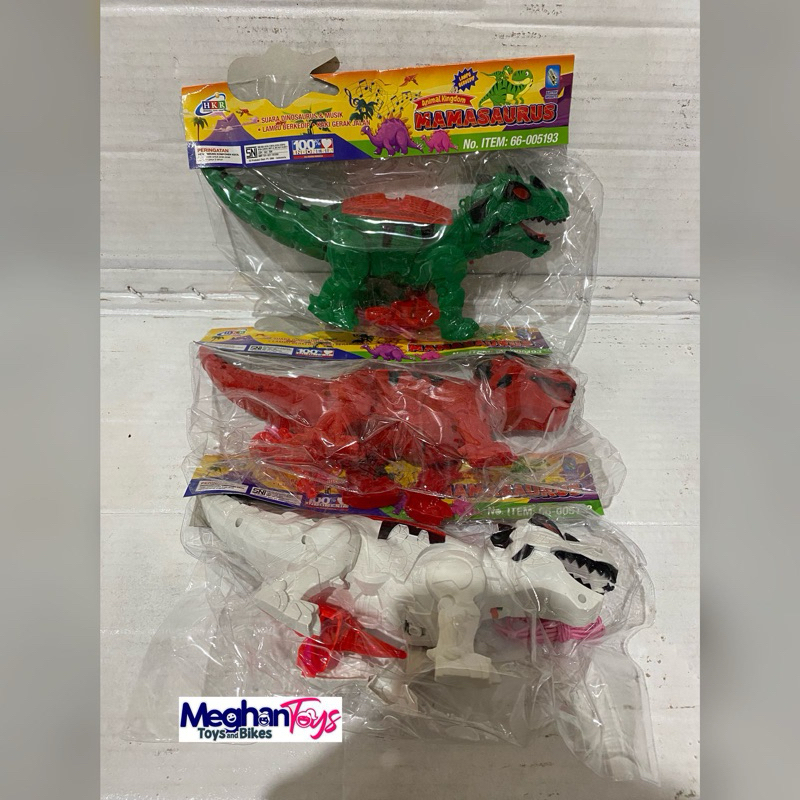 Jual mainan anak anak dino trex / t rex baterai / t rex lari | Shopee ...