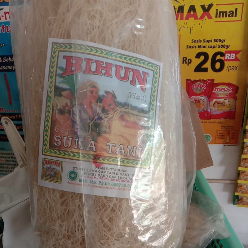 Jual Bihun Cap Tani 100gr/Bihun Jagung 300gr | Shopee Indonesia