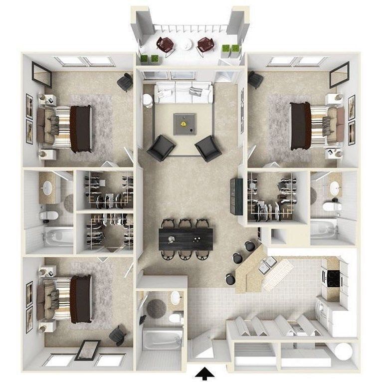 Jual Inspirasi Desain Denah Rumah Dengan Model Masa Kini Shopee Indonesia