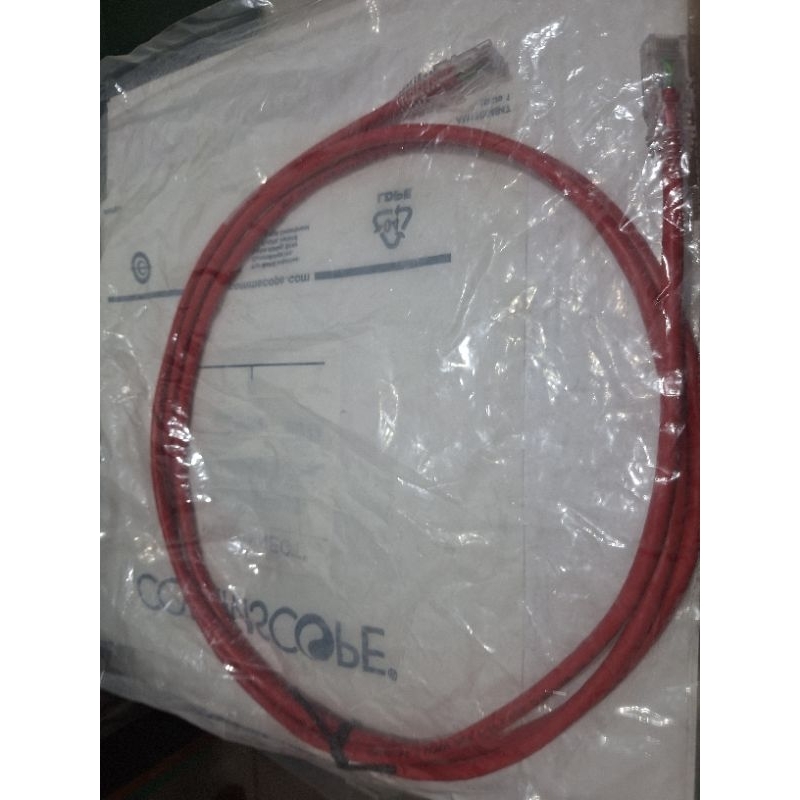 Jual Commscope NPC CAT 6 UTP CM RD 7FT | Shopee Indonesia