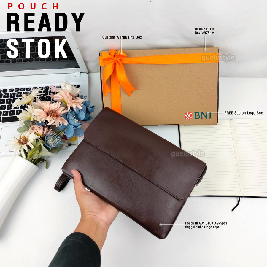 Jual Seminar Kit Pouch Kulit GS34 + emboss logo | Shopee Indonesia