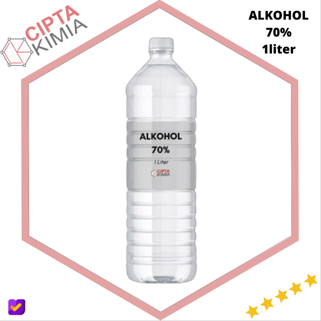 Jual Alkohol 70 Persen 1 Liter Hand Sanitizer Obat Luka | Shopee Indonesia
