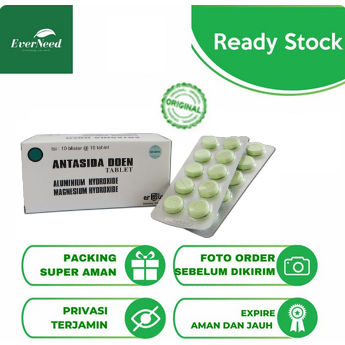 Jual Antasida Doen Mersi Chew Tablet (per Strip) | Shopee Indonesia