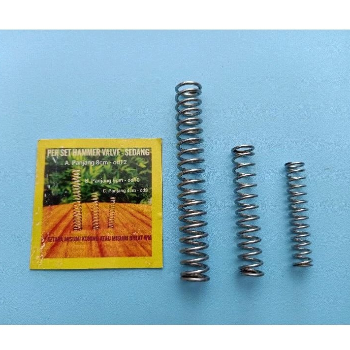 Jual Per Hammer - Per Valve - Per PCP - Per setara Misumi Kuning - Per ...